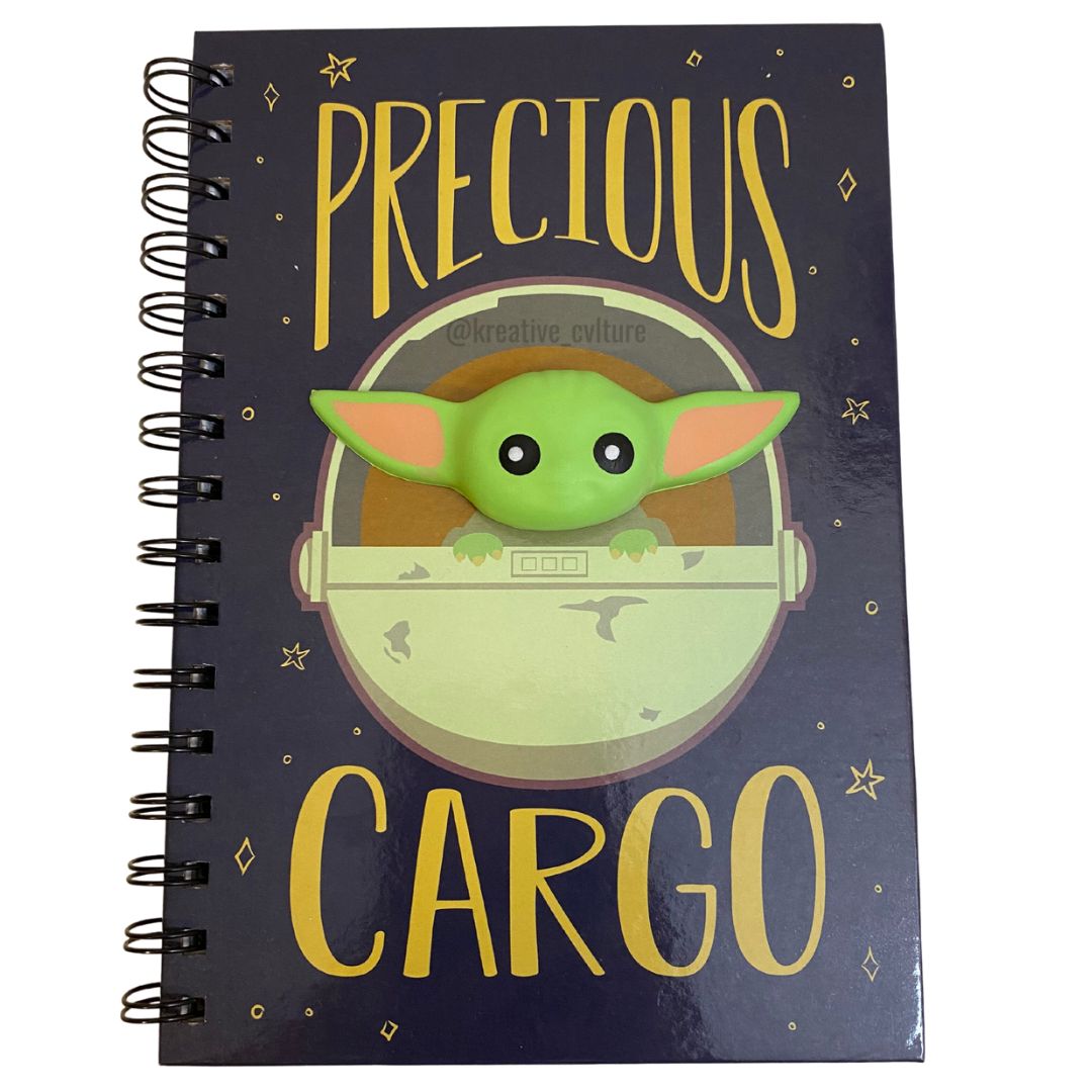 Baby Yoda Squishy Notebook – Kreative Cvlture LLC